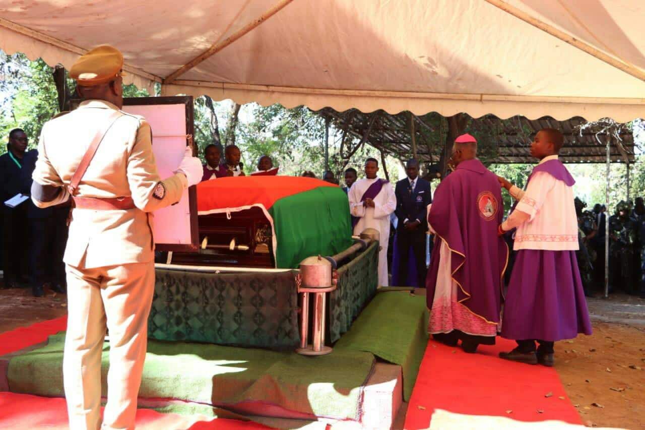 Vice President Saulos Chilima Laid to Rest with Military Honors ...
