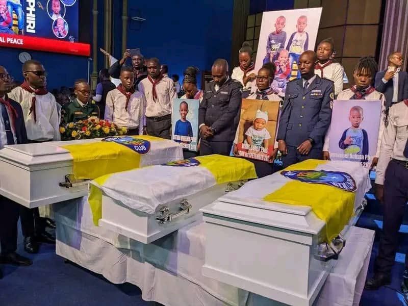 Tragedy strikes Lusaka: Three siblings laid to rest after lightning ...