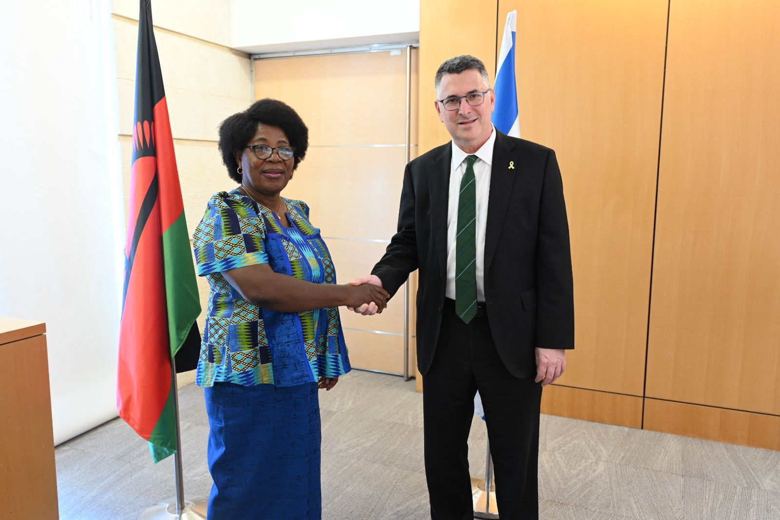 Malawi's Vice President Jane Ansah Meets Israeli Foreign Minister Gidon ...