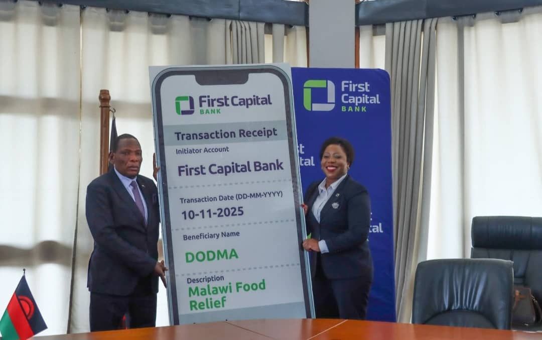 FCB plc gives K210 million for food relief - Malawiana Times